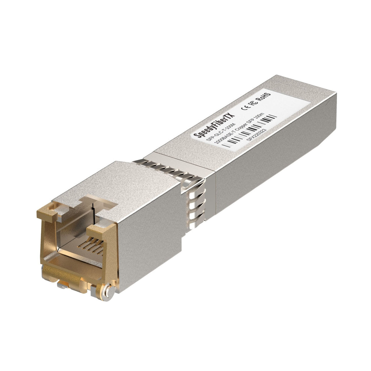 1000BASE-T SFP Copper Transceiver | 100m RJ-45 Ethernet Module ...