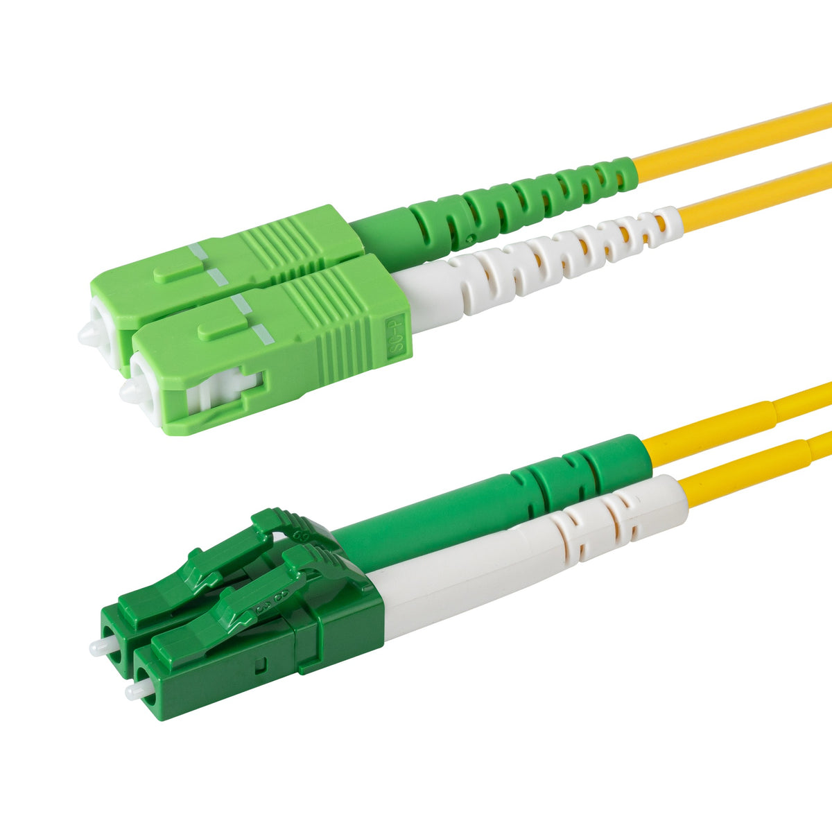 0.2dB LC/APC to SC/APC Single-mode Duplex Fiber Patch Cable | Corning ...